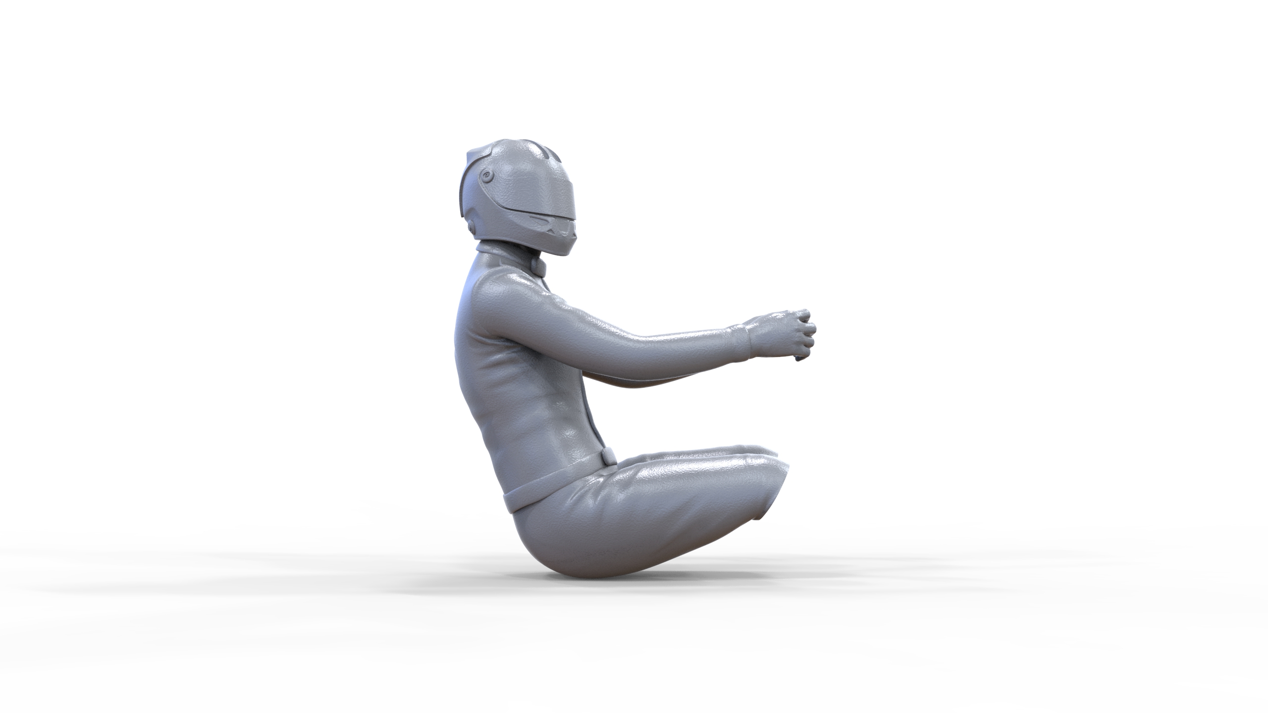 STL file N3 Sitting Race Driver 1-64 Miniature 🏎️・3D printer design to ...