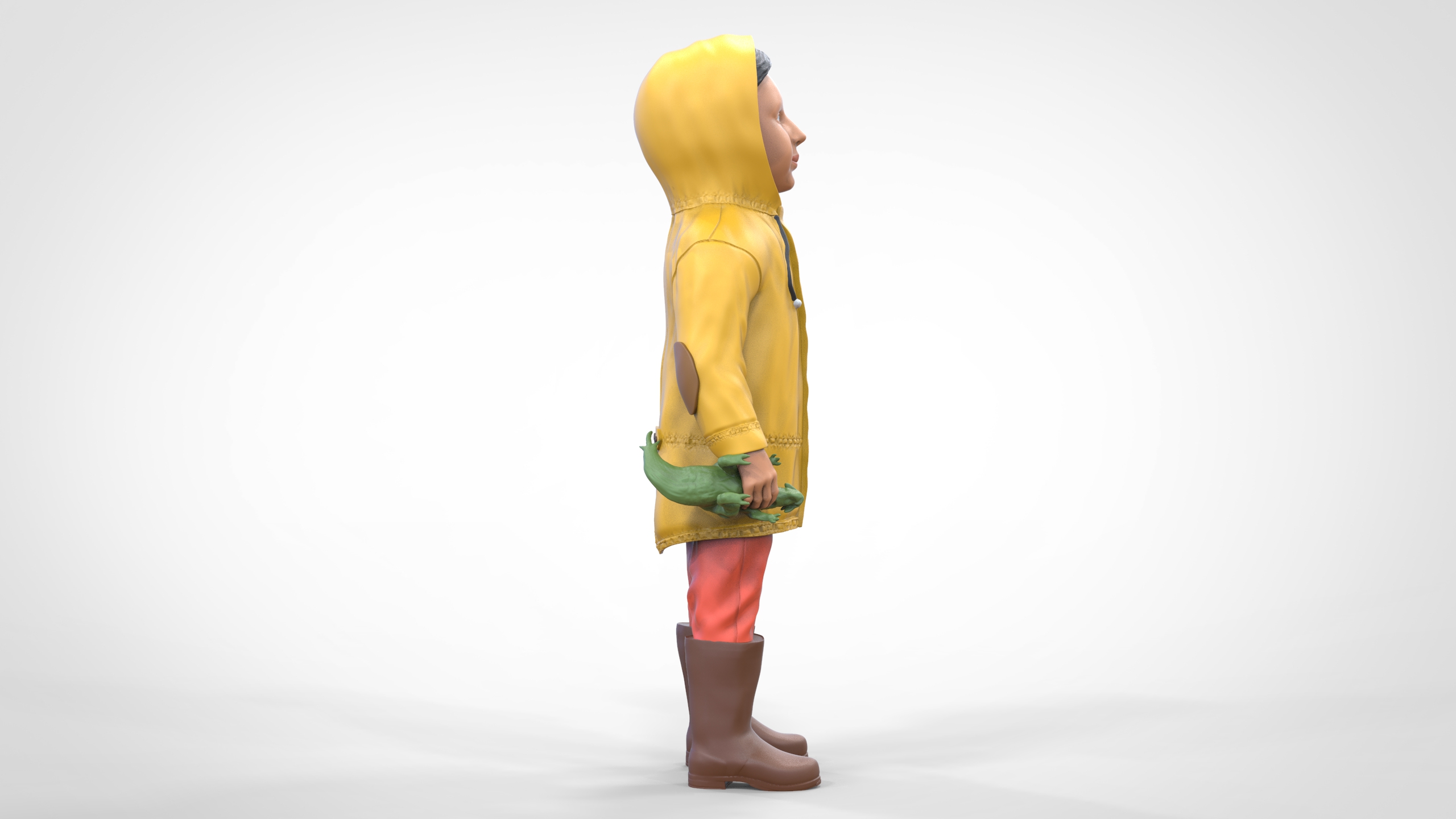 STL file A Kid staring at a car in a Car exhibition 🚗・3D printing ...