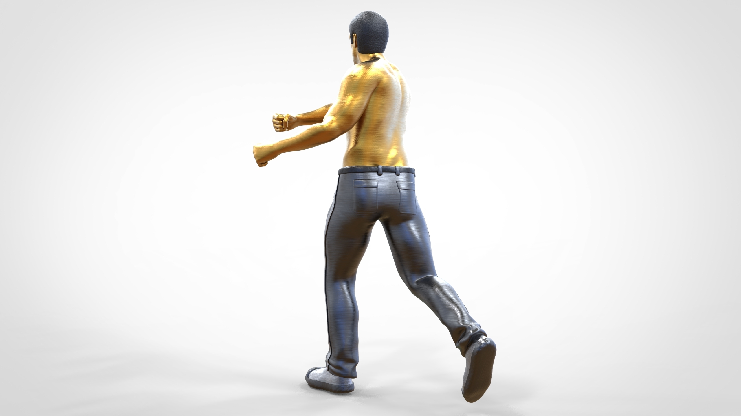 Fichier STL N1 Human Fighting 1 64 modèle miniature imprimé en 3D 👾 ...