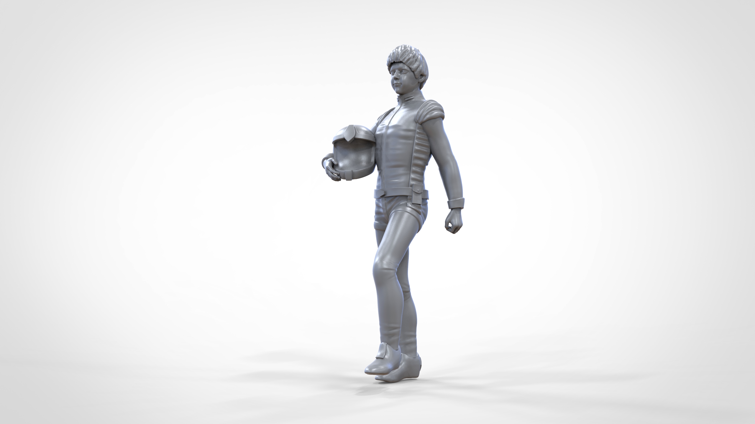 STL file Amuro Ray in Mobile Suit Gundam by Yoshiyuki Tomino・Model to ...