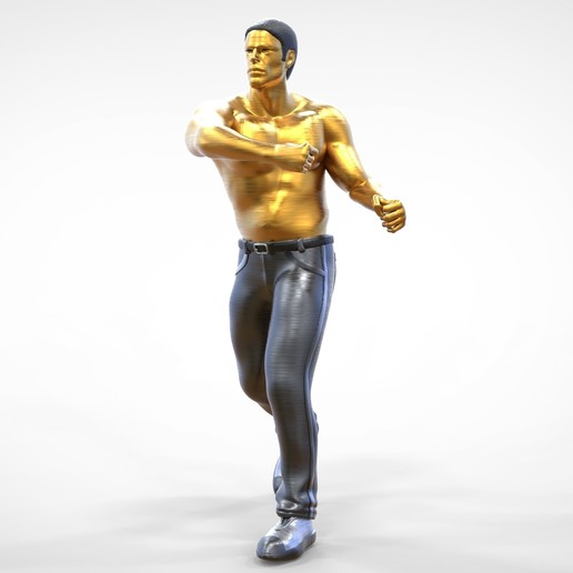Download 3MF file N1 Human Fighting 1 64 miniature 3D print model • 3D ...