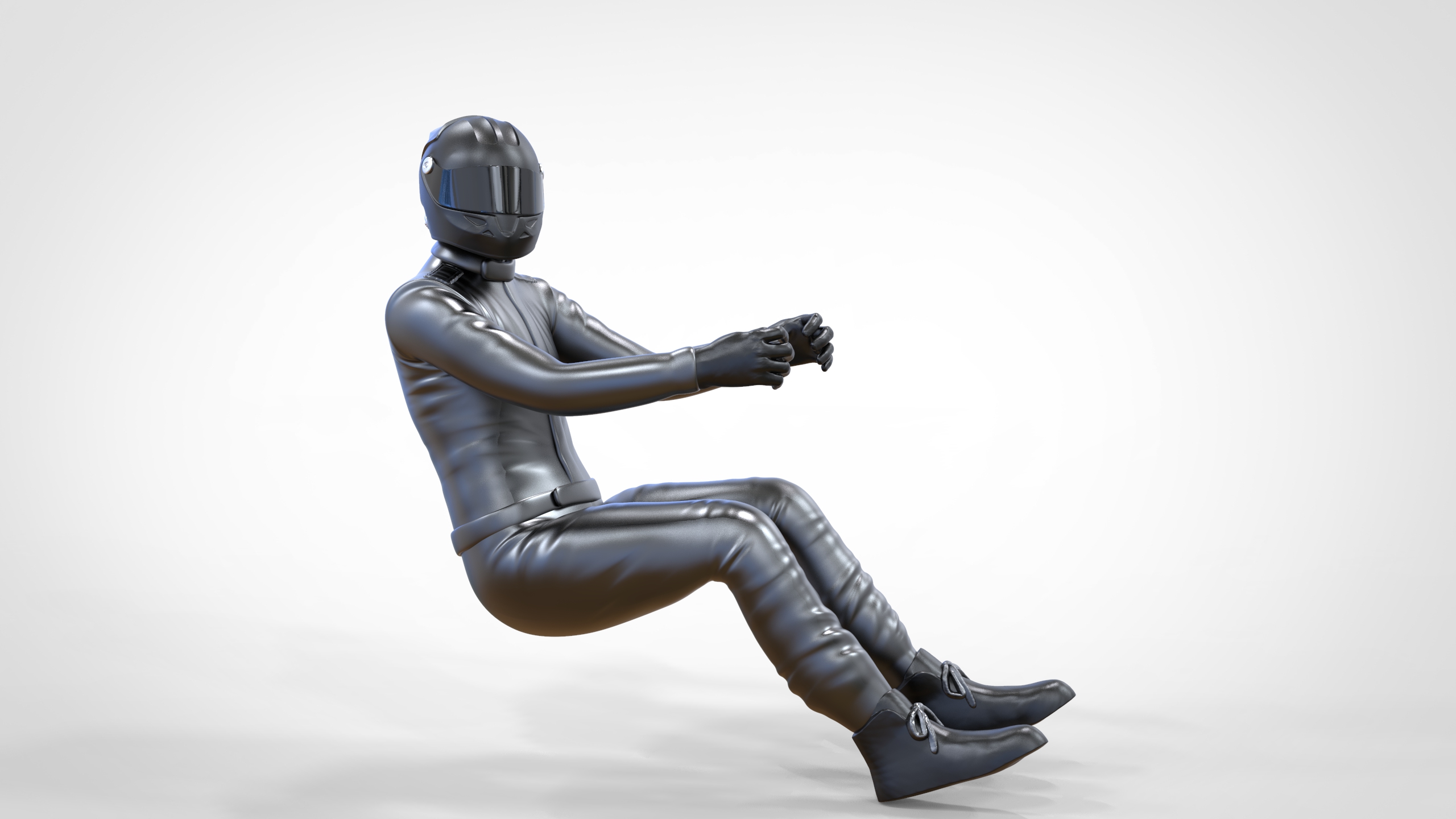 STL file N3 Sitting Race Driver 1-64 Miniature 🏎️・3D printer design to ...