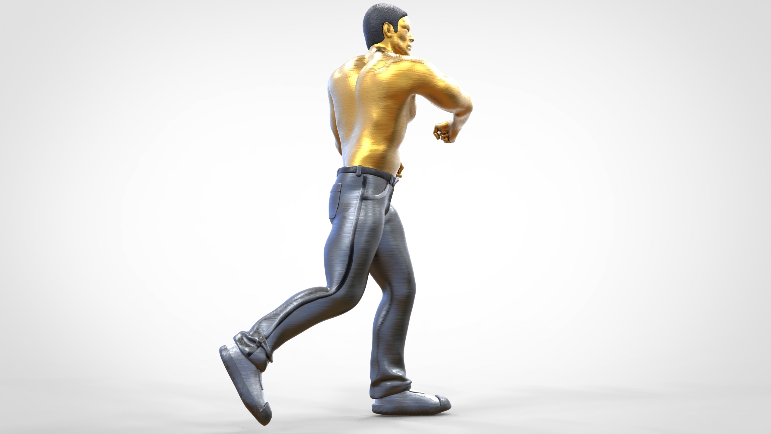 Fichier STL N1 Human Fighting 1 64 modèle miniature imprimé en 3D 👾 ...