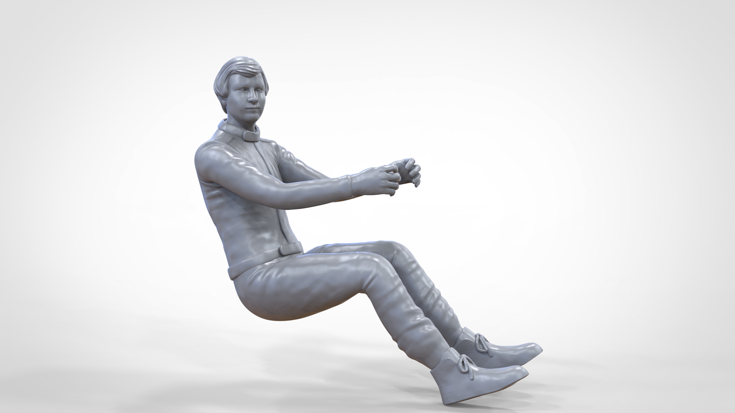 STL file N3 Sitting Race Driver 1-64 Miniature 🏎️・3D printer design to ...