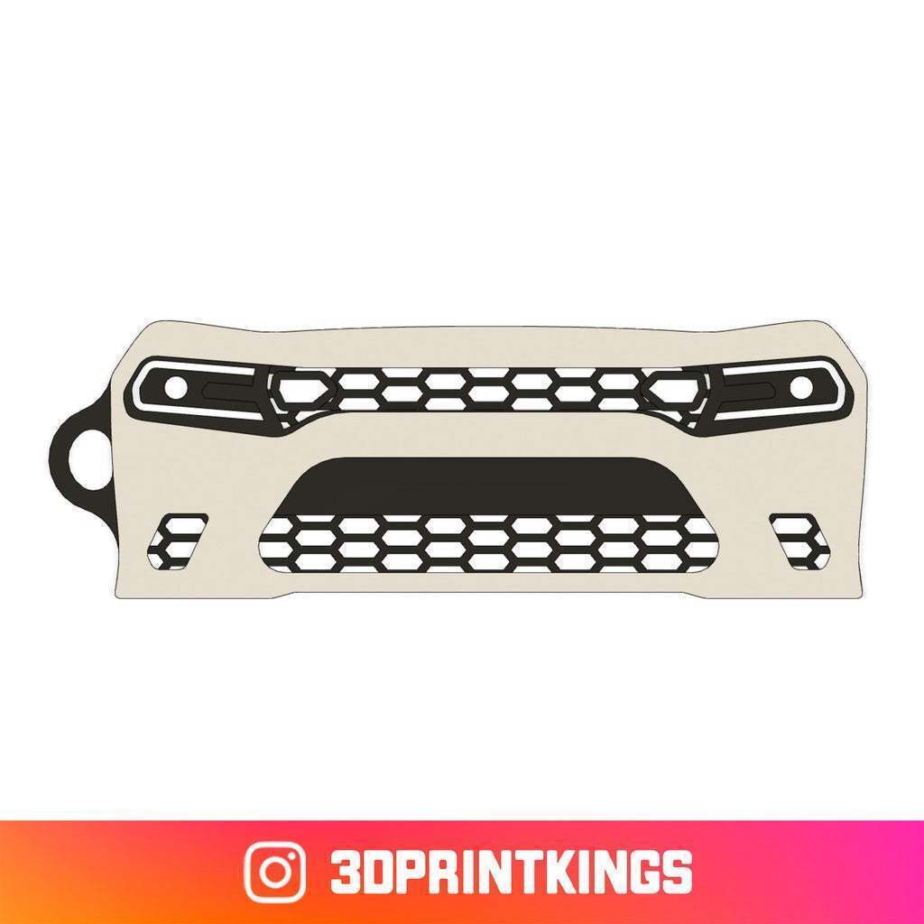 Free STL file Dodge Charger SRT Hellcat (2019) - Key Chain 🔑・3D print ...