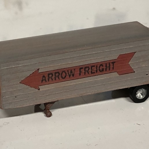 Download free STL file Semi Horizontal Rib Trailer • 3D printable ...