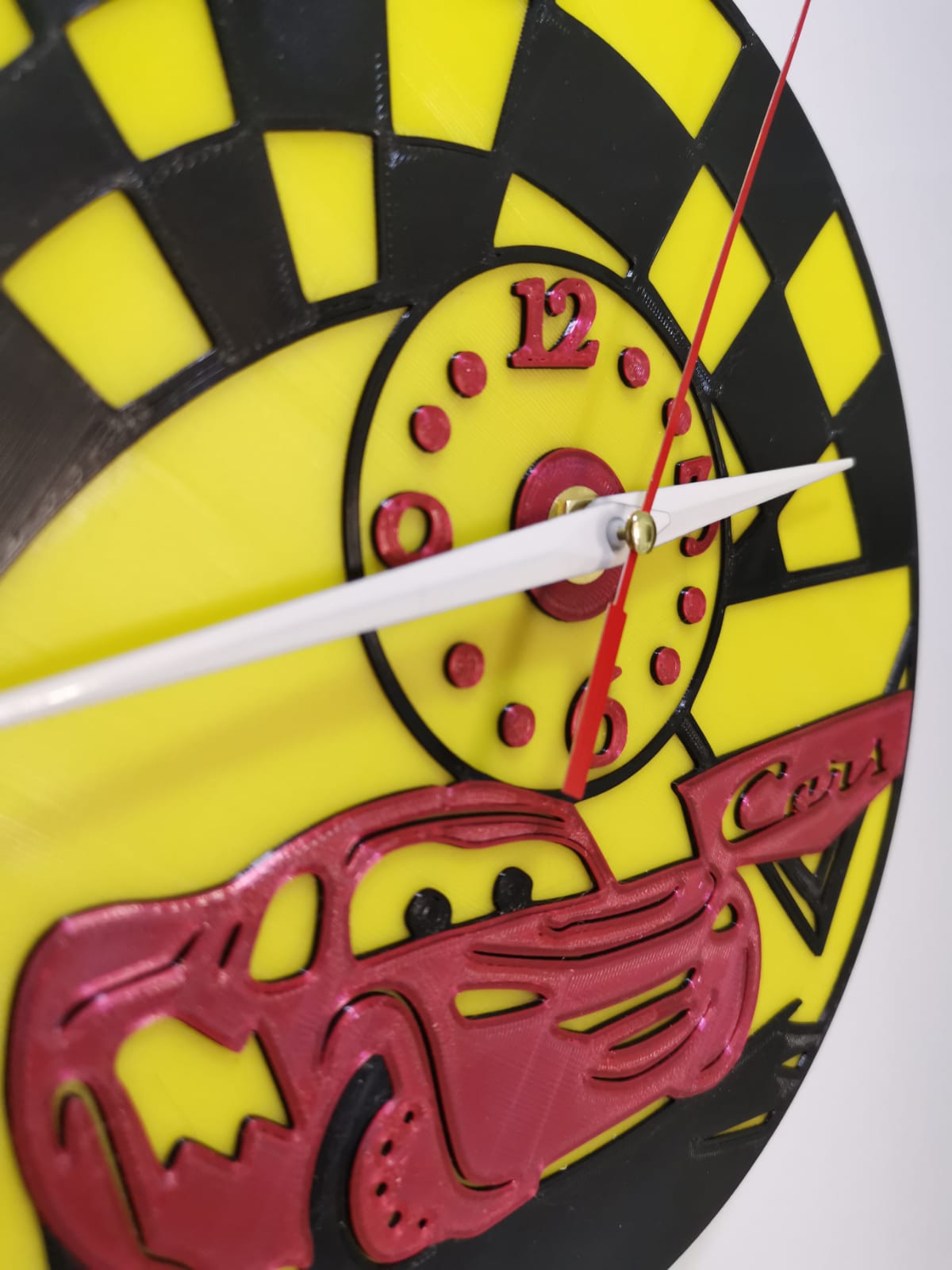 STL file Cars Clock・3D printer design to download・Cults