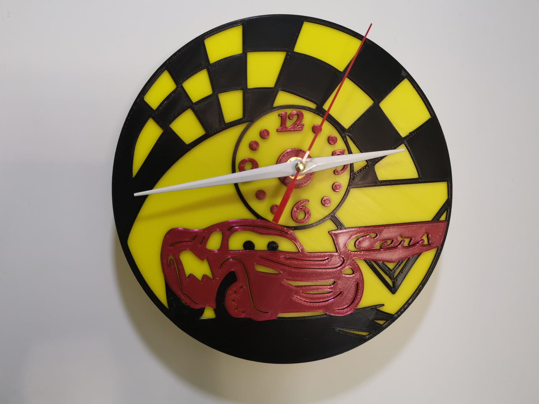 STL file Cars Clock・3D printer design to download・Cults