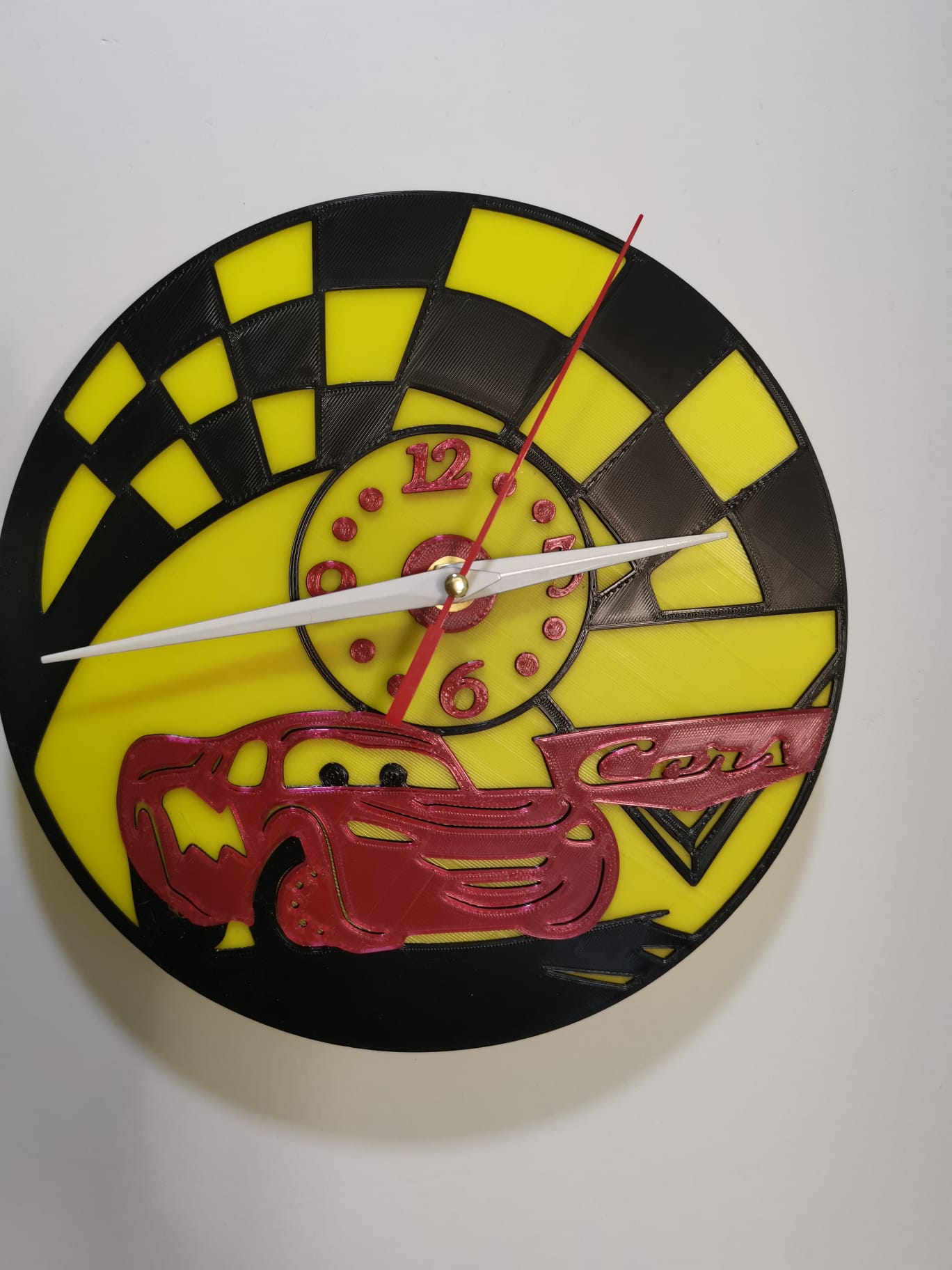 STL file Cars Clock・3D printer design to download・Cults