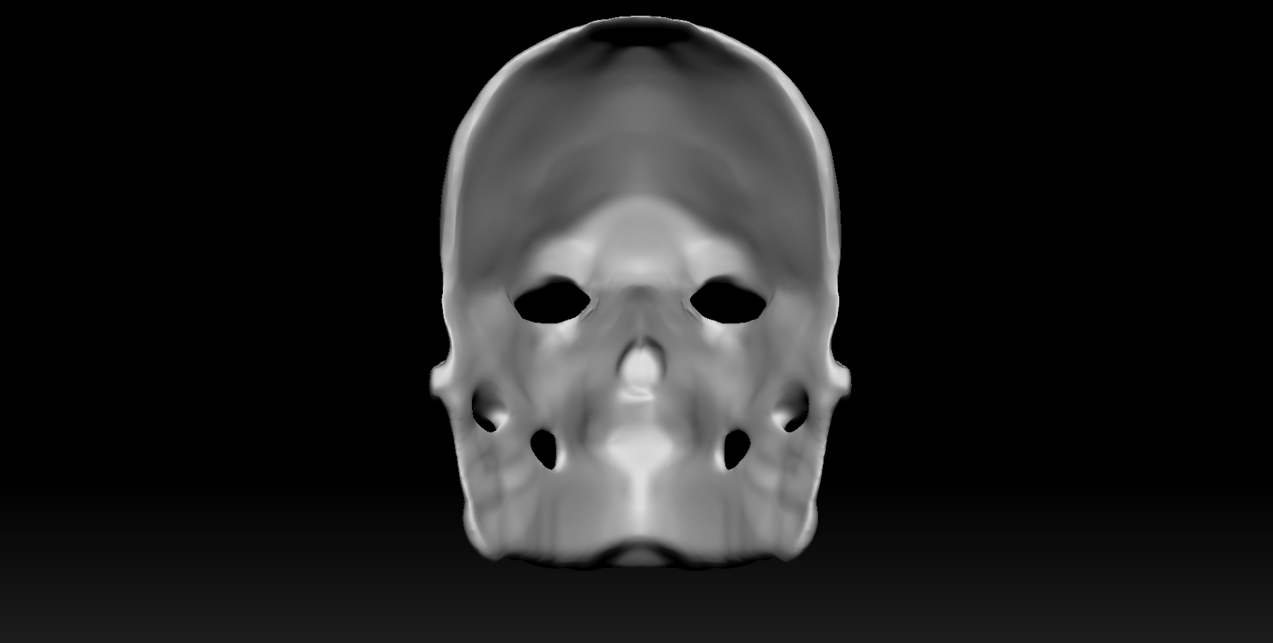 STL file Skull Mask 3D・3D print design to download・Cults