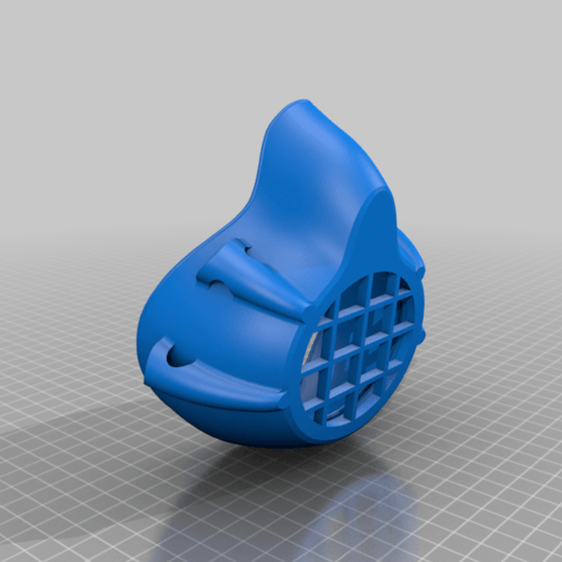 Download free STL file (NEW) COVR3D V2.08 - FDM 3D print optimised mask ...