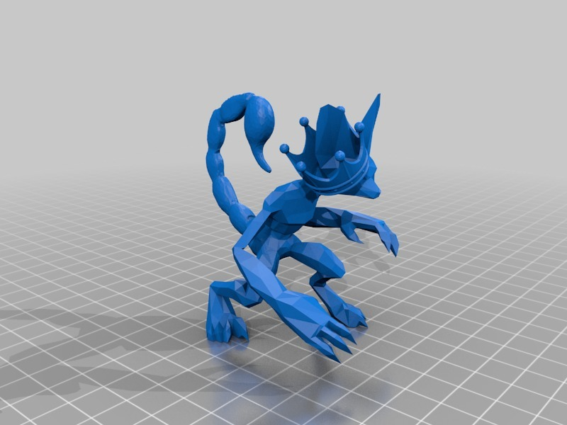 Free STL file Tegresin the Laughing Fiend・3D printer model to download ...