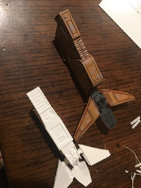 Free STL file YV-666 / Sandcrawler mashup・Design to download and 3D ...