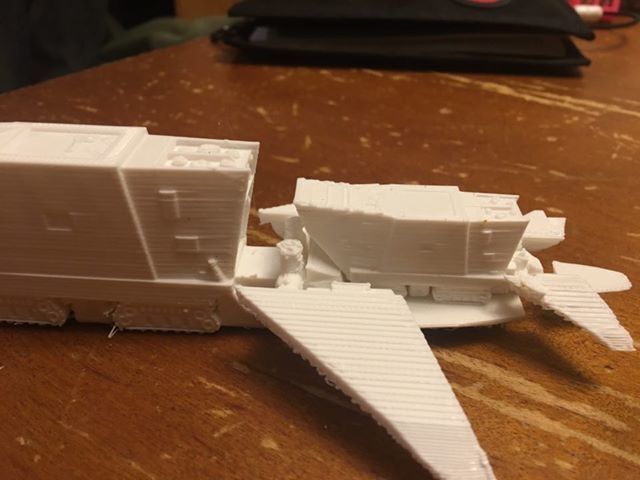 Free STL file YV-666 / Sandcrawler mashup・Design to download and 3D ...