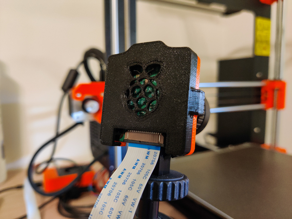 Free 3D file Raspberry pi HQ camera case - Snap fit・3D print object to ...