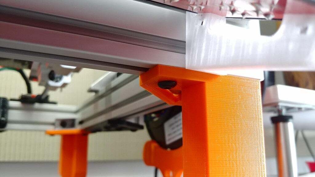 Free STL file 2020 and 2040 75mm Raised Legs for AM8 Upgrade・Model to ...