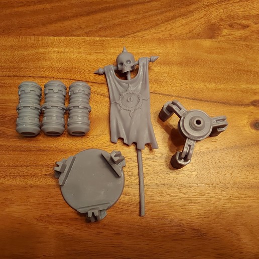 Download STL file Warhammer 40k objective / Cell generator • Model to ...