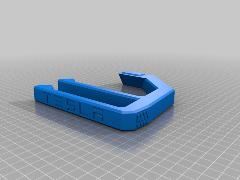 Free STL file Tesla Charging Cable Organizer・3D print model to download ...