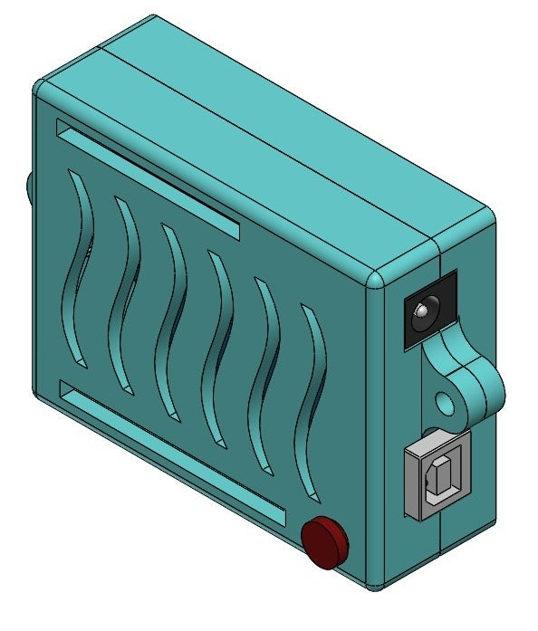 Free STL file Arduino UNO R3 Case with Reset Button 🔧・3D printing template to download・Cults