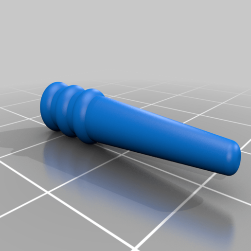 Download free 3D printing models Cribbage Peg (Easy to Print) ・ Cults