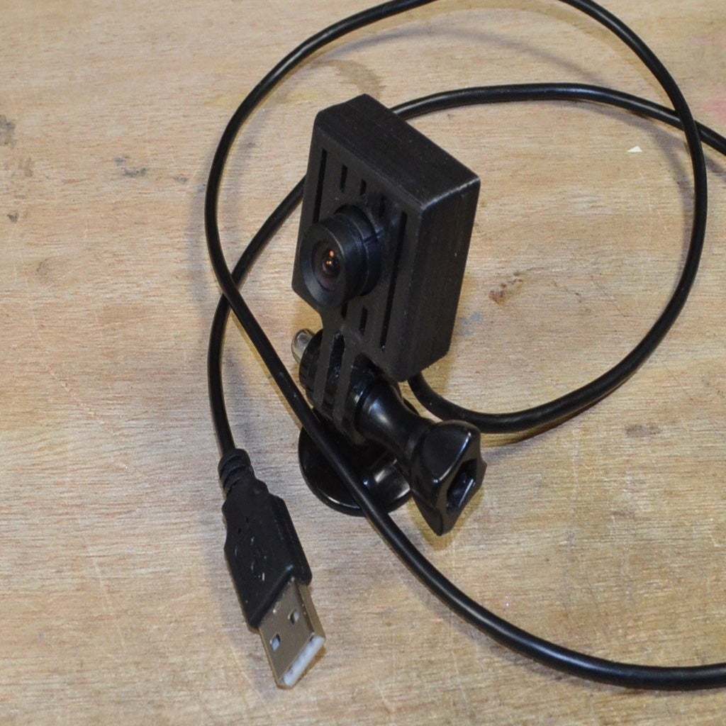 Free STL file HBV1716 / OV2710 USB camera case - GoPro attachment・3D ...