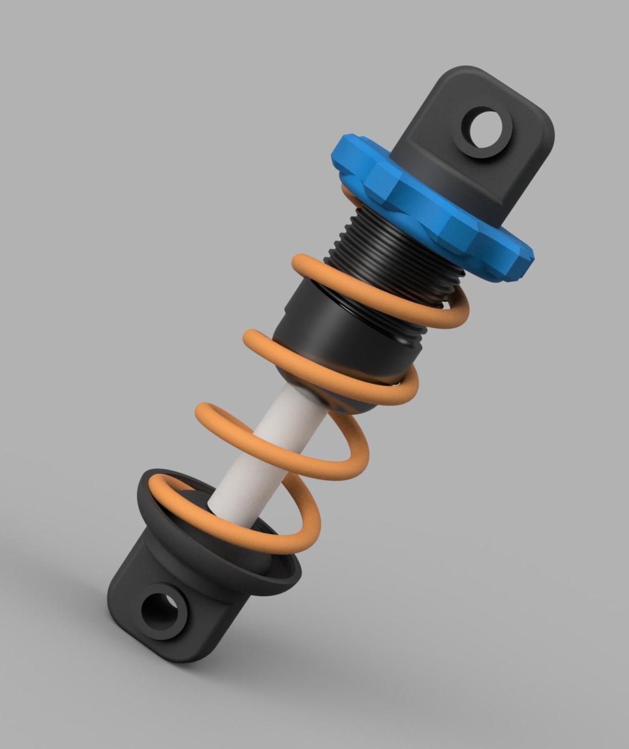 Free STL file SHOCK ABSORBER 🧞‍♂️・3D print model to download・Cults