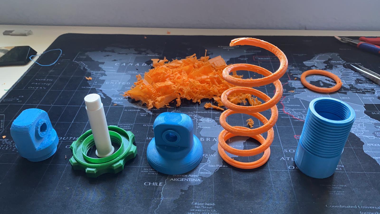 Free STL file SHOCK ABSORBER 🧞‍♂️・3D print model to download・Cults