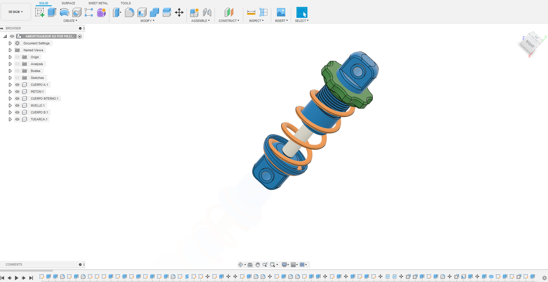 Free STL file SHOCK ABSORBER 🧞‍♂️・3D print model to download・Cults