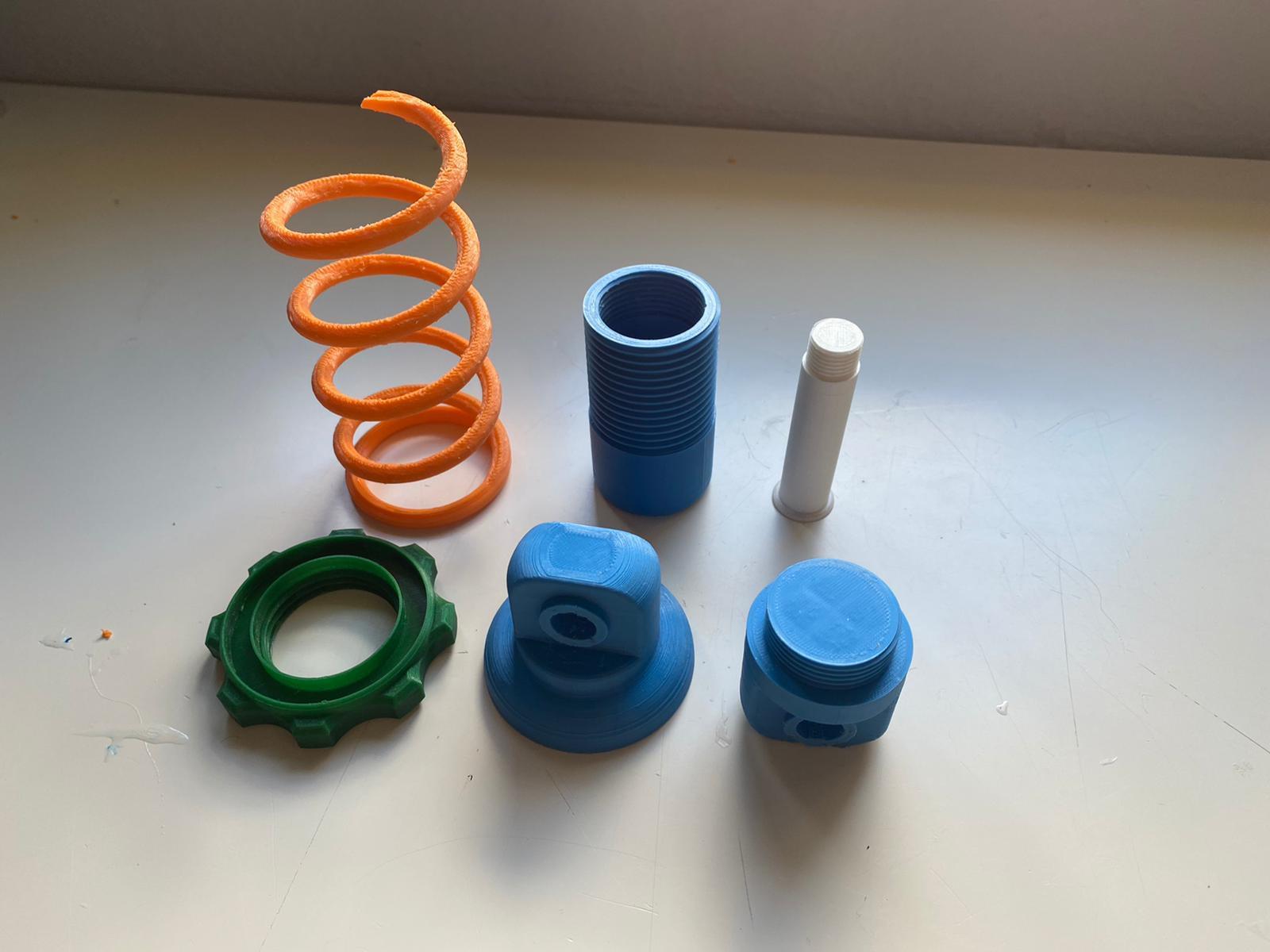 Free STL file SHOCK ABSORBER 🧞‍♂️・3D print model to download・Cults