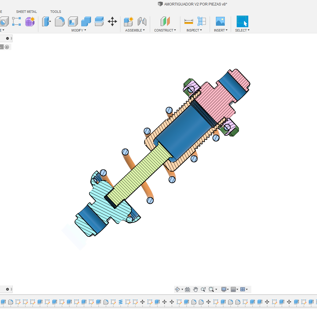 Free STL file SHOCK ABSORBER 🧞‍♂️・3D print model to download・Cults