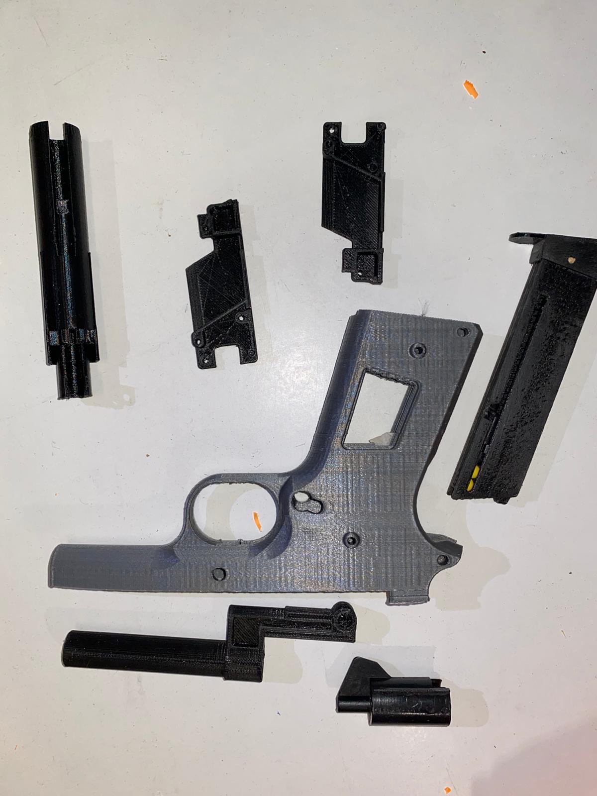 3D print AIRSOFT GUN COLT-1991 • made with Ender 3・Cults