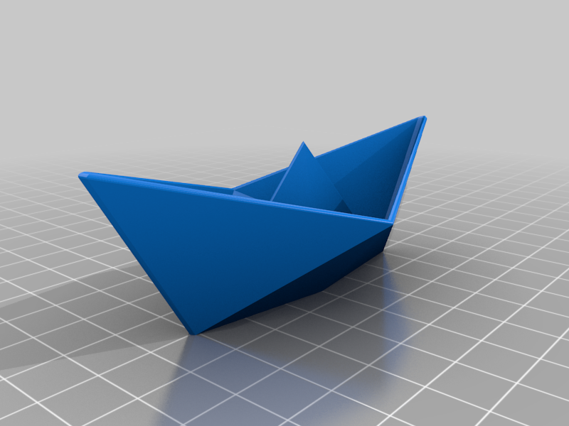 Free 3D file paper boat・3D printable object to download・Cults