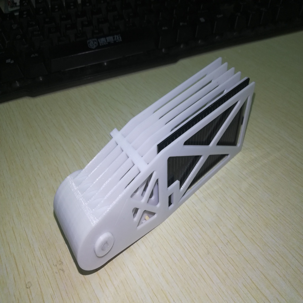 Archivo 3D gratis Panel solar plegable y giratorio・Modelo para ...