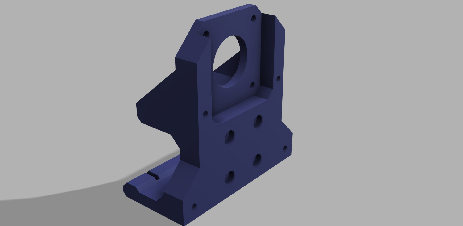 Free 3D file UtiDrive Mount - BMG DirectDrive mount for linear rail ...