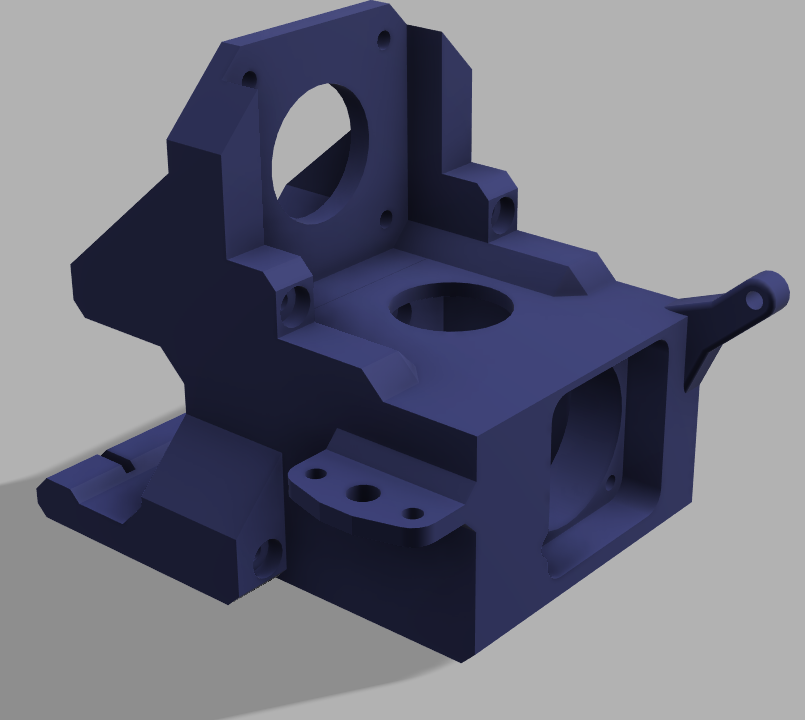 Free 3D file UtiDrive Mount - BMG DirectDrive mount for linear rail ...