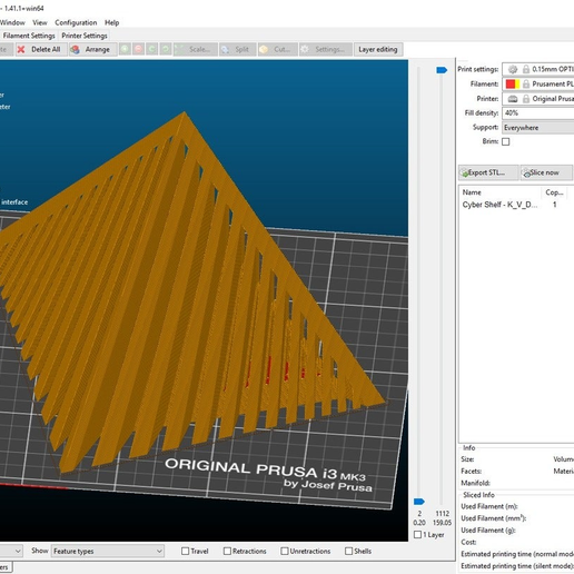 Download free 3D printer designs Cyberpunk Shelf ・ Cults