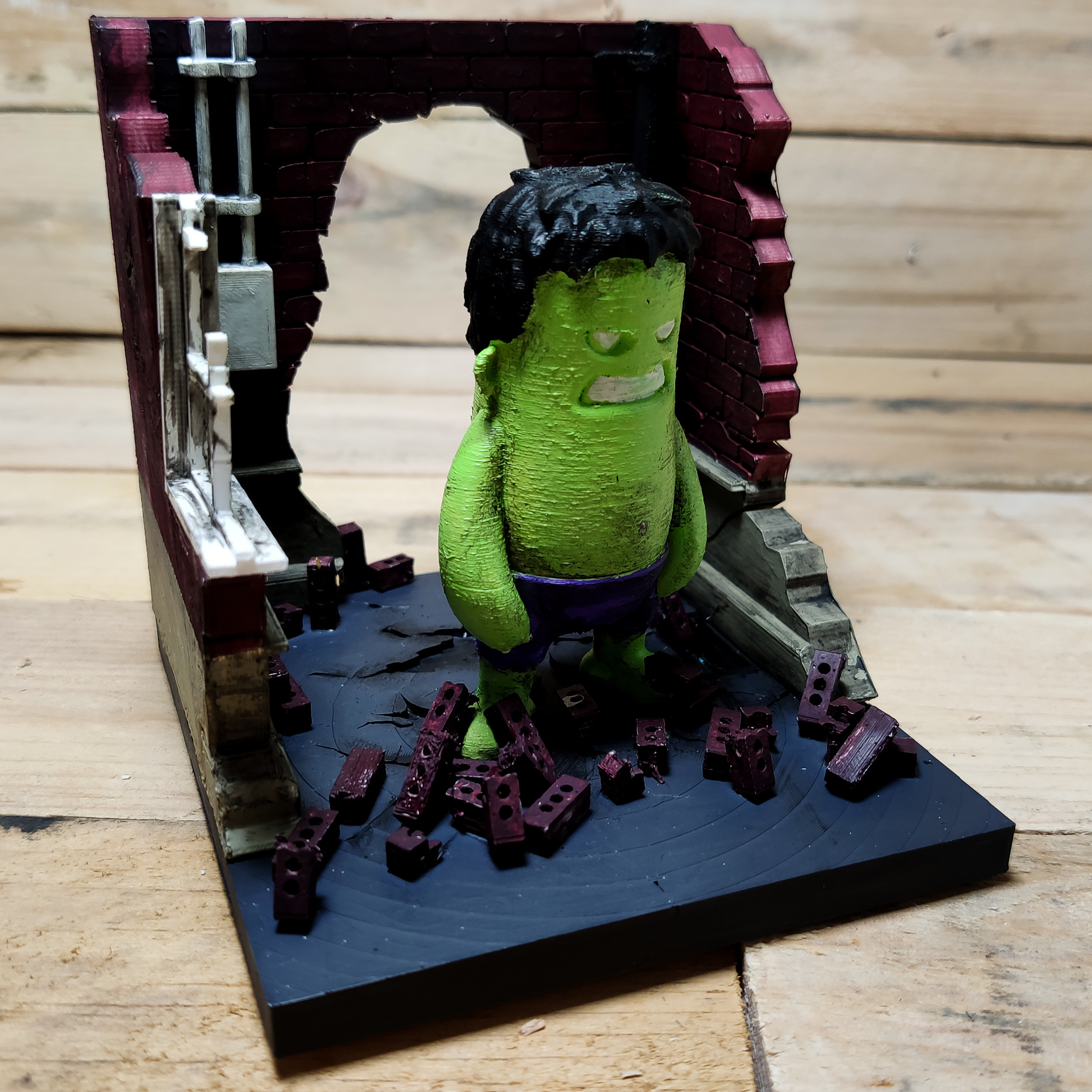 Free STL file Diorama for Mini Dude・3D print object to download・Cults