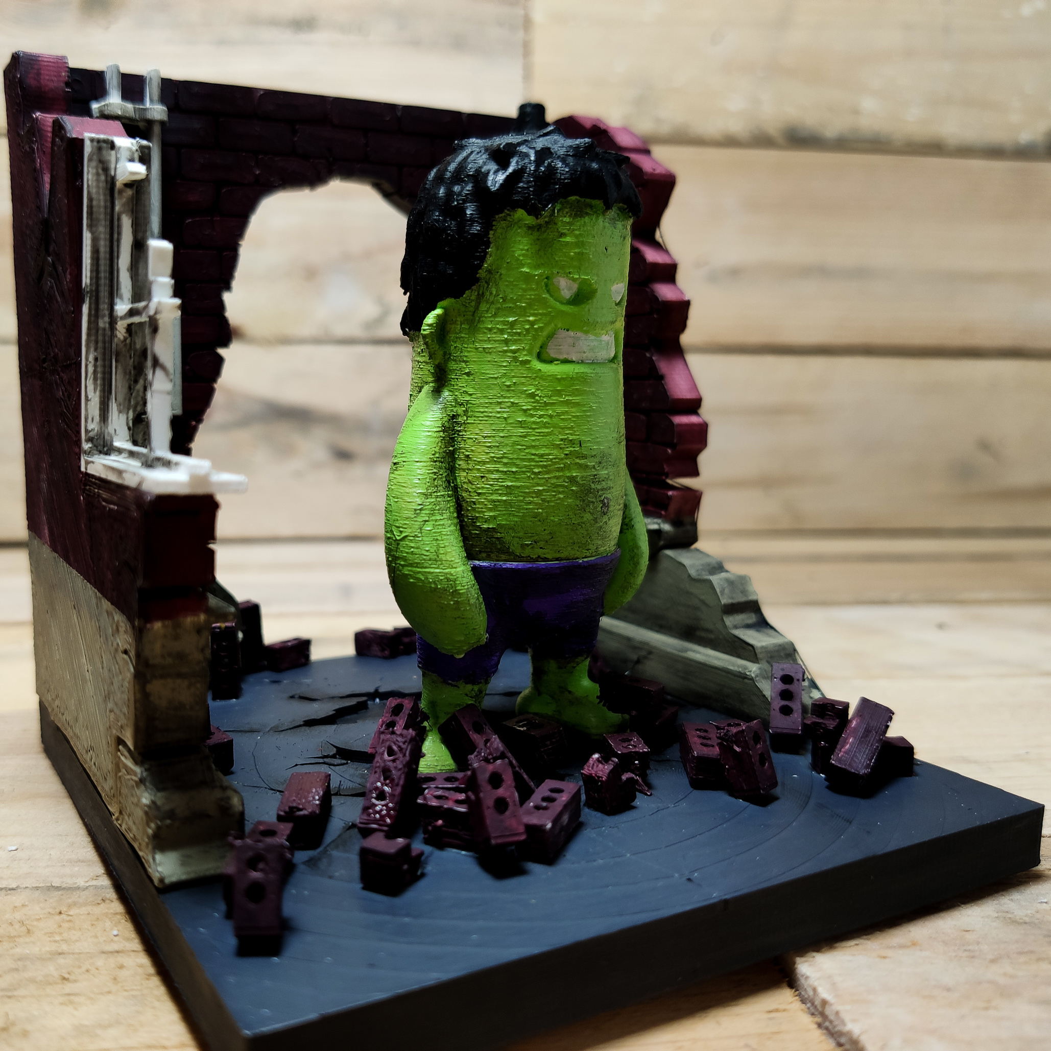 Free STL file Diorama for Mini Dude・3D print object to download・Cults