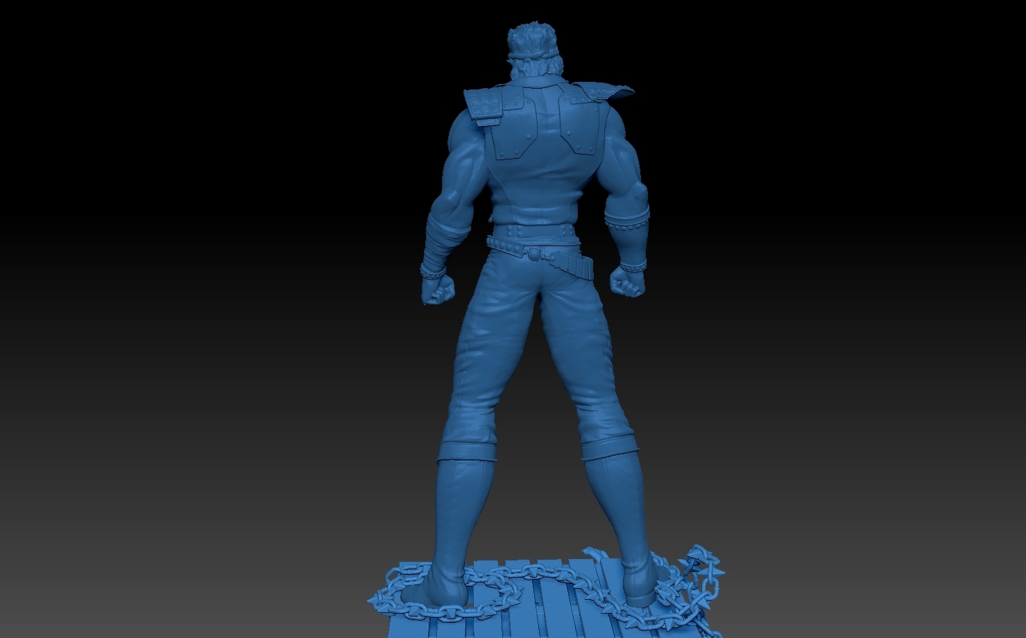 Download STL file hokuto no ken • 3D printer model ・ Cults