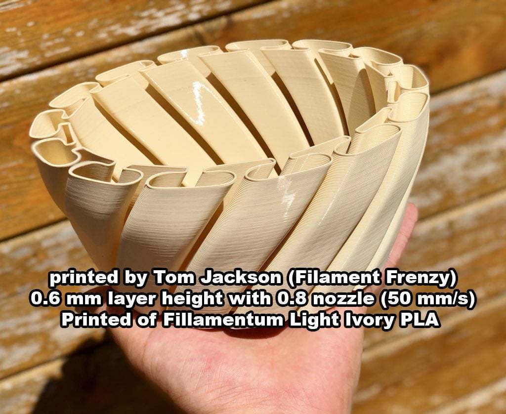 Free STL file Spaghetti Bowl・3D printing model to download・Cults