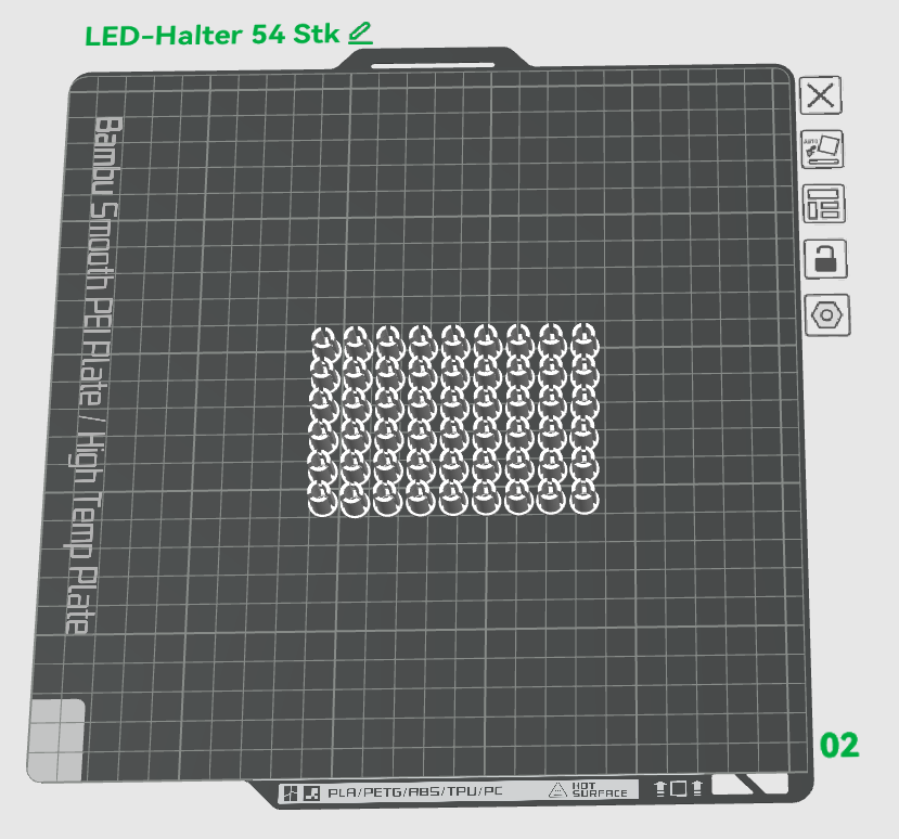 STL-Datei Twinkly-Strings-RGB-W 250 LEDs Kasten 5x5 u. 8x8 🎨 kostenlos ...