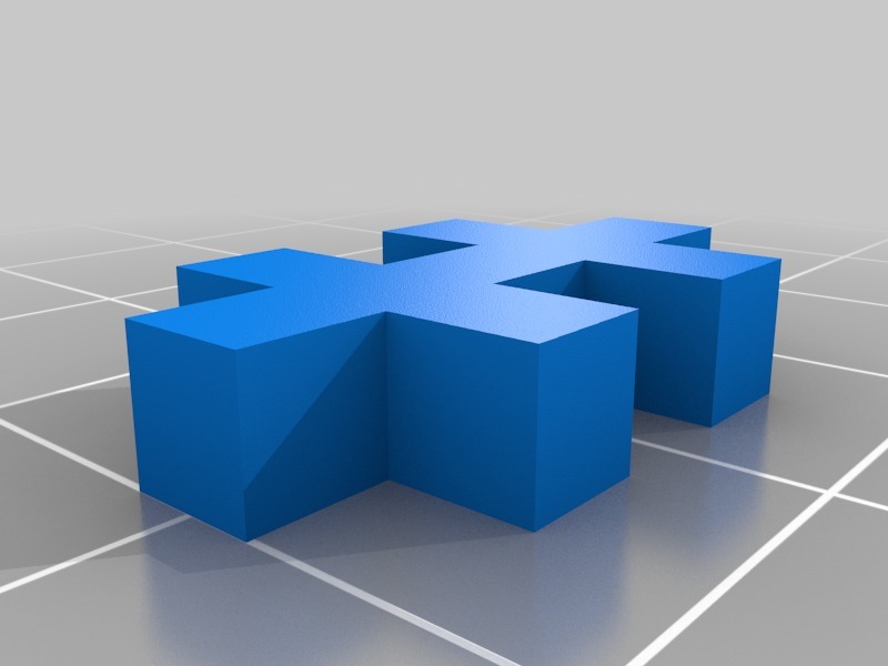 Free 3D file Plus-Plus block・3D print model to download・Cults