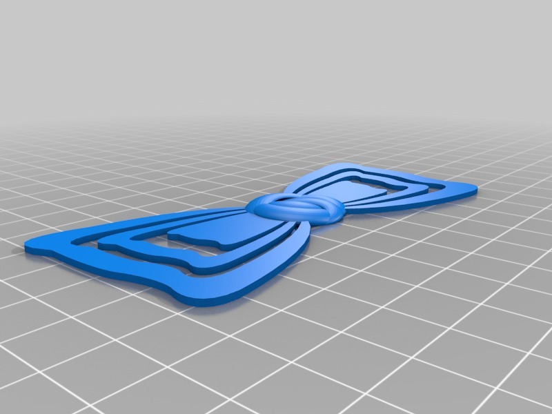 Free 3D file Bow Tie (Papillon)・3D print design to download・Cults