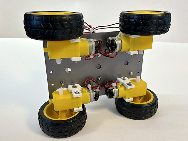 3D-Datei EduRobot 4WD 🤖 kostenlos・Vorlage für 3D-Drucker zum ...