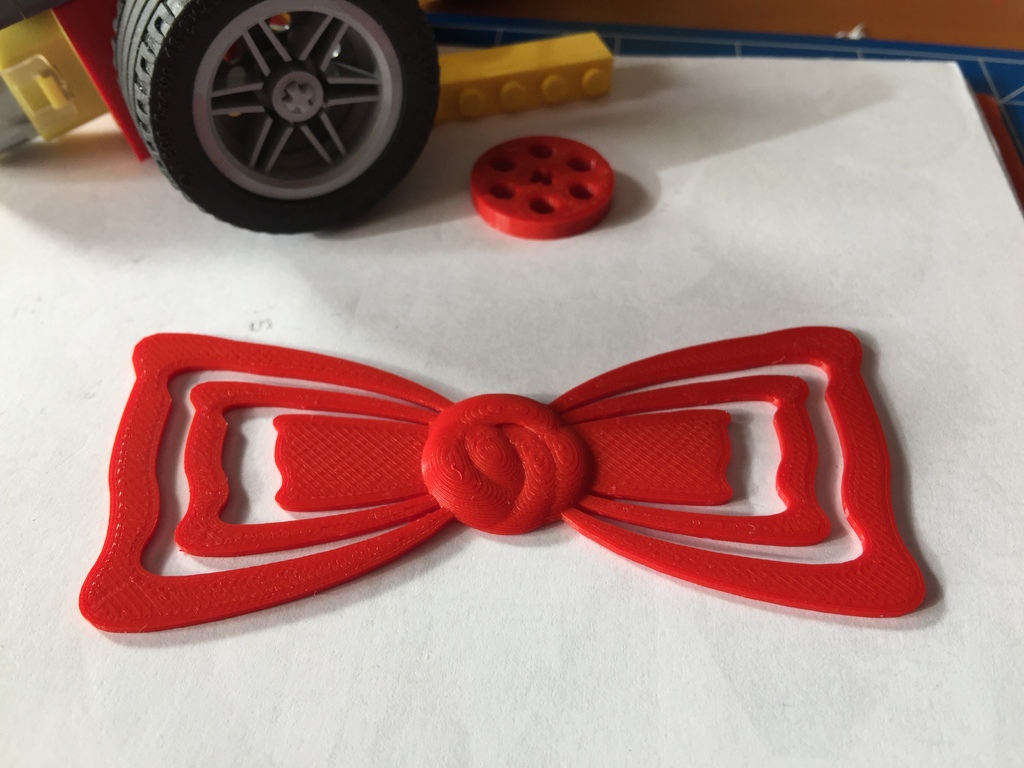 Free 3D file Bow Tie (Papillon)・3D print design to download・Cults