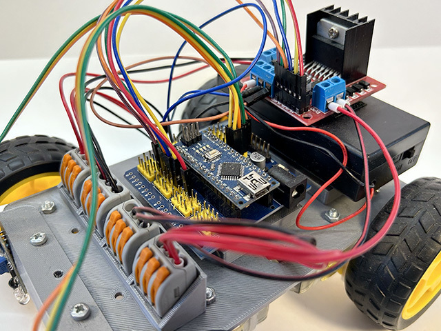 3D-Datei EduRobot 4WD 🤖 kostenlos・Vorlage für 3D-Drucker zum ...