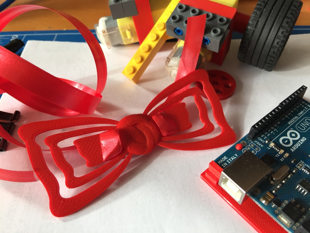 Free 3D file Bow Tie (Papillon)・3D print design to download・Cults