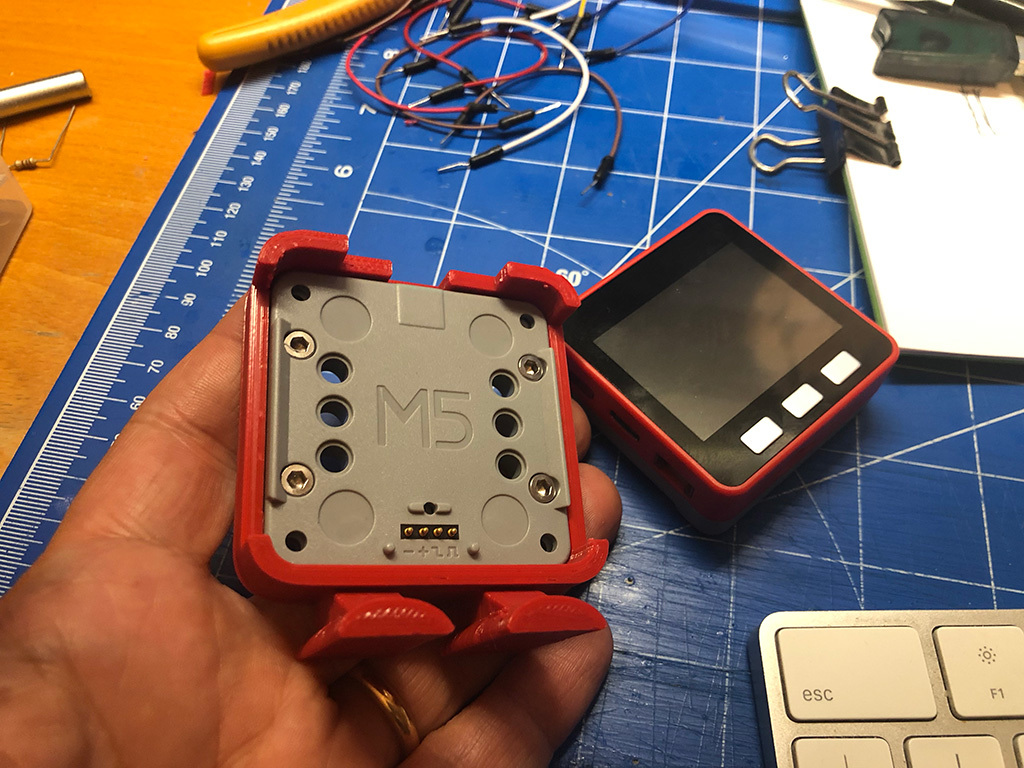 Free 3D file M5Stack Fire Robottillo:Stack Case・3D printing template to download・Cults