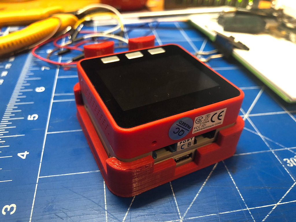 Free 3D file M5Stack Fire Robottillo:Stack Case・3D printing template to ...