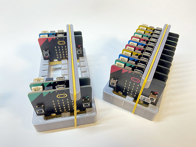 Free 3D file BBC micro:bit holder for 10 board - V2・Design to download ...
